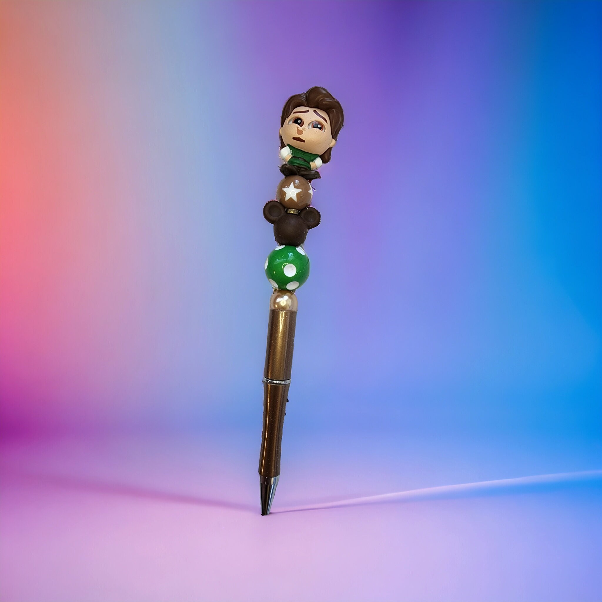Tangled Inspired Doorable Pen, Rapunzel Pen, Flynn Ryder, Pascal - Etsy