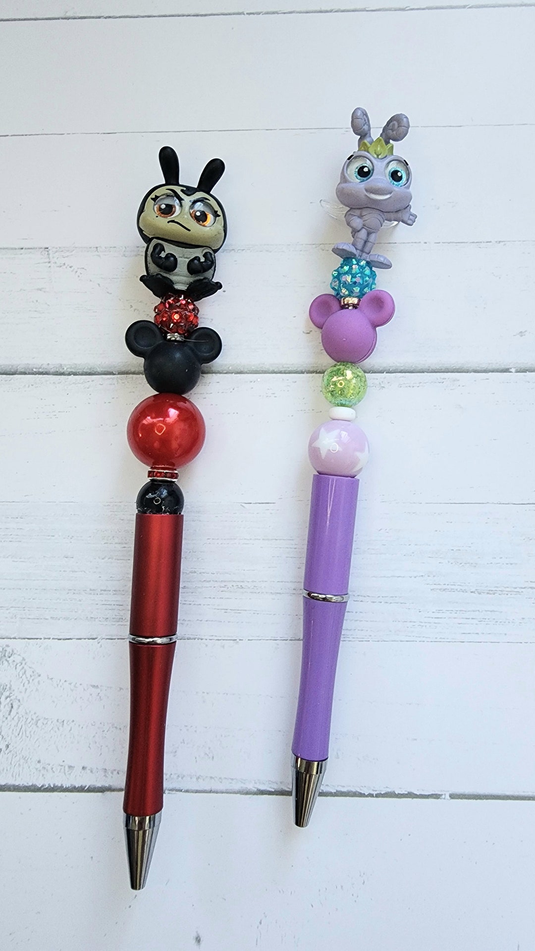 Bug's Life Inspired Pen, Beaded Pen, Ladybug Pen, Ladybug Gift, Francis ...