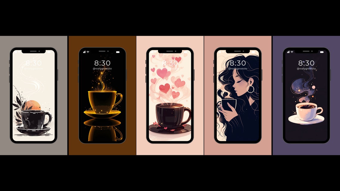 Coffee Wallpaper for Coffee Lover, iPhone and iPad Lock Screen, Coffee ...