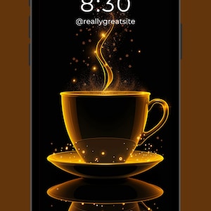 Coffee Wallpaper for Coffee Lover, iPhone and iPad Lock Screen, Coffee ...