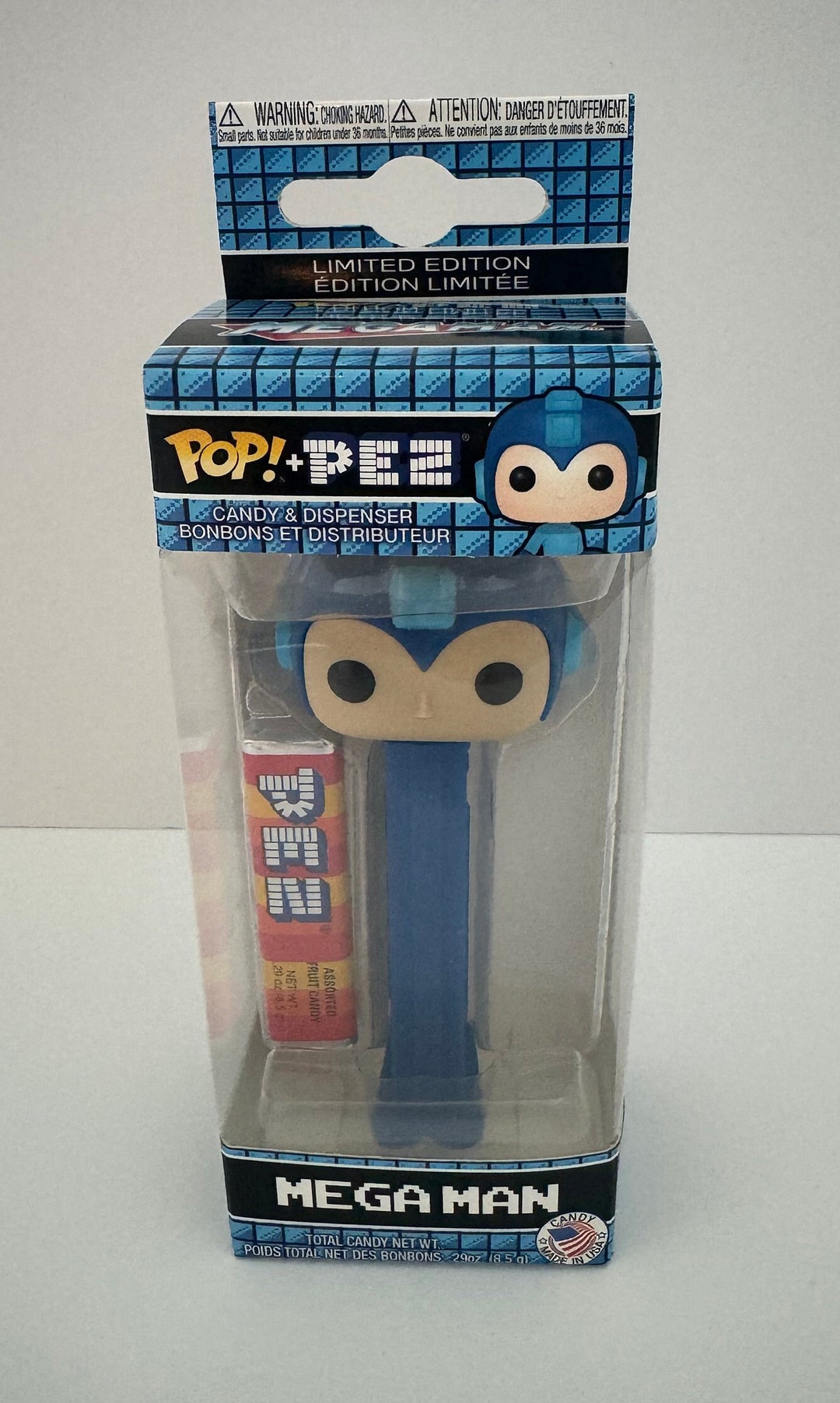 POP!PEZ Limited Edition Mega Man Dispenser and Candy - Etsy