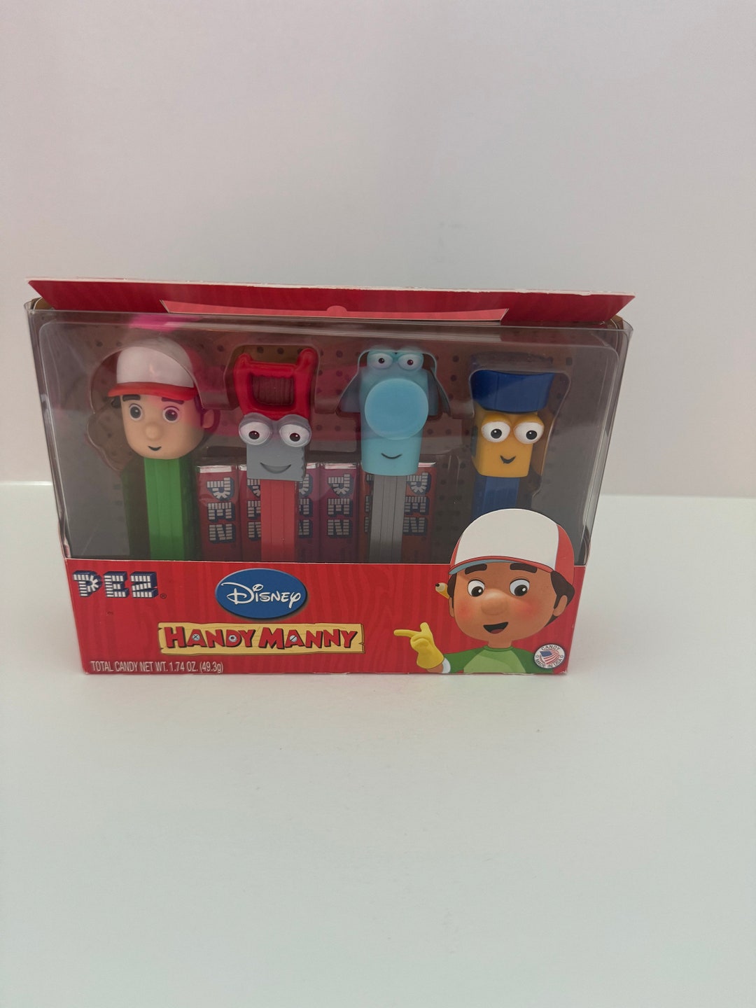 Disney Handy Manny PEZ Toy Tools Candy Dispenser Set - Etsy