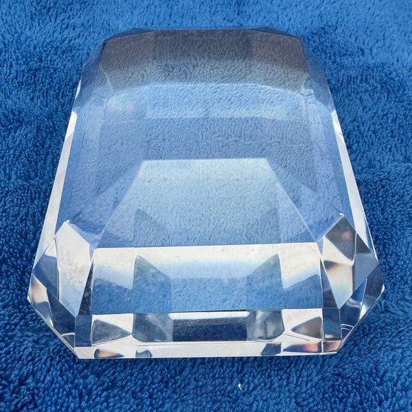 Crystal Paperweight - Etsy