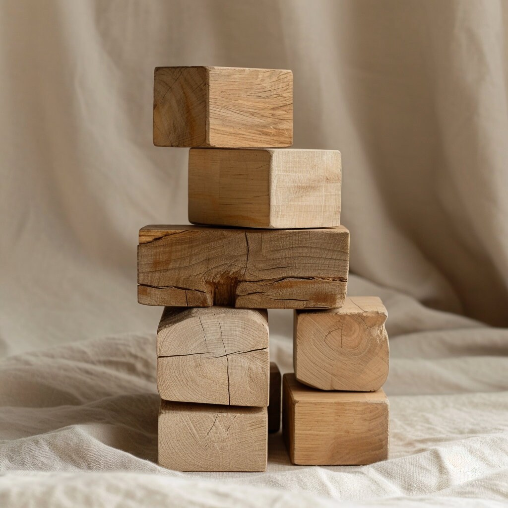 Building Adventures With Wooden Blocks - Etsy