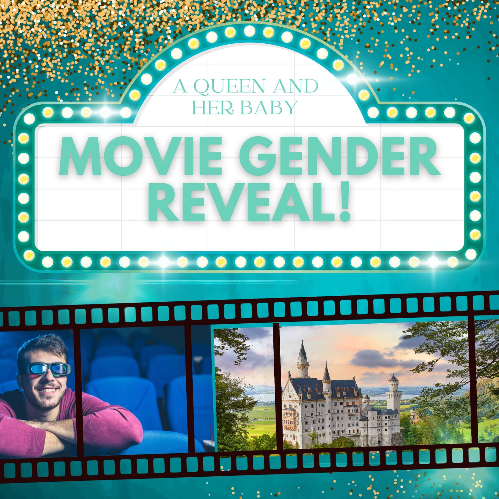Gender Reveal Video Announcement |gender Reveal Movie Party| Gender ...