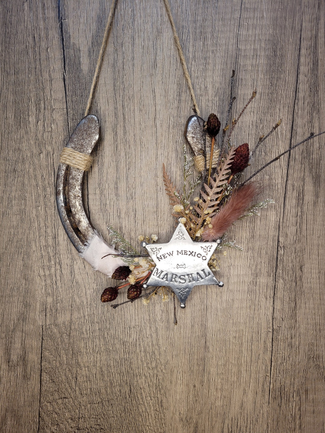 Rustic, Western, Farmhouse Style Decorative Used Horseshoes for Home or ...