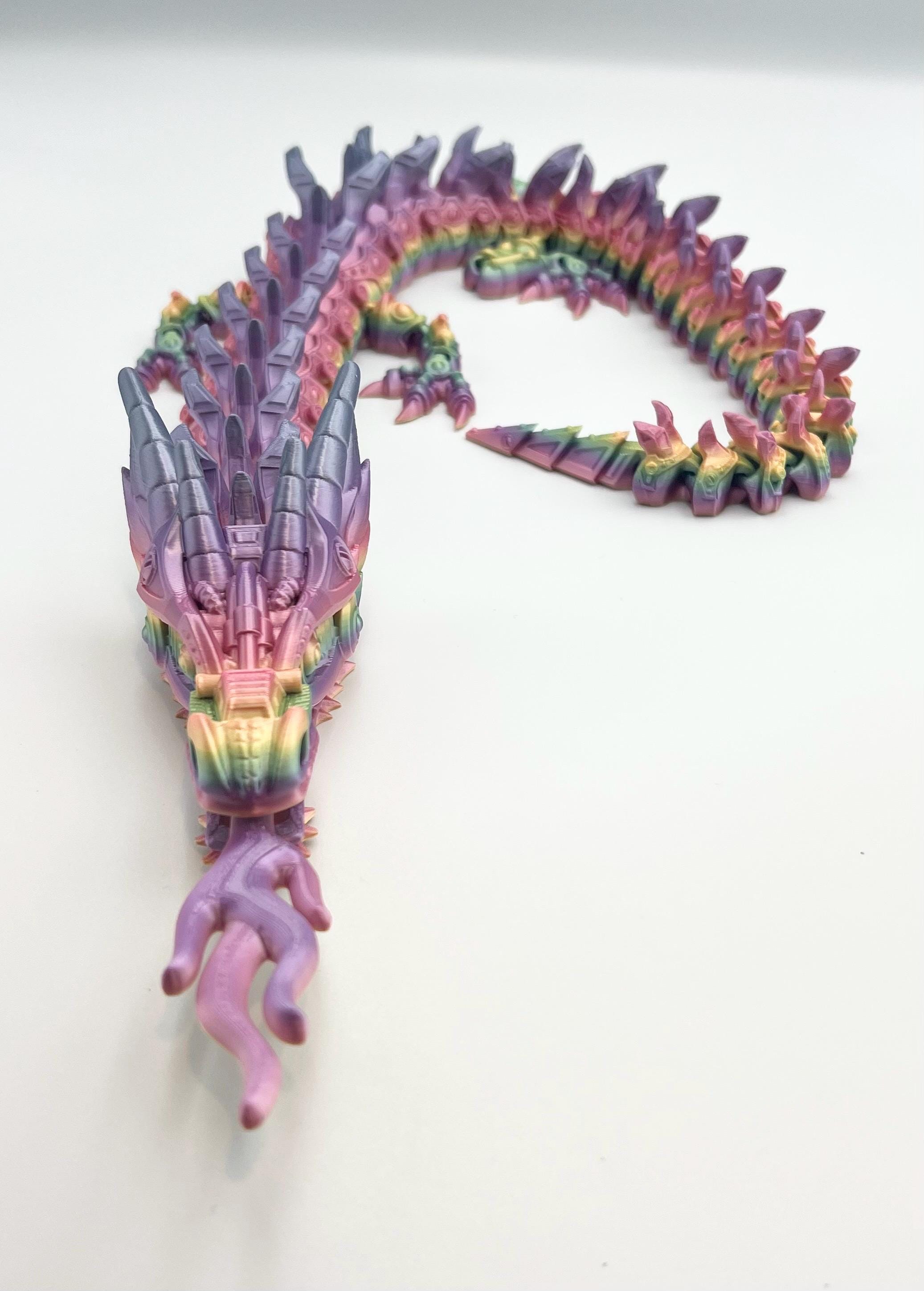 Xtra Large Dragon-robo Dragon-3d Printed Dragon 32 Inches-articulated ...