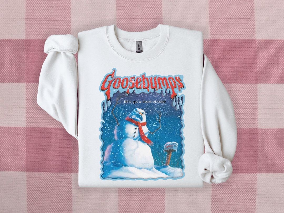 Goosebumps Sweatshirt, Goosebumps, Book Sweatshirt, Winter Sweatshirt ...