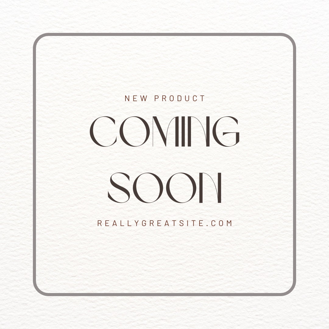 Coming Soon Social Media Post - Etsy