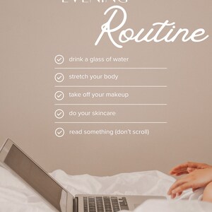 Routine Story Template - Etsy