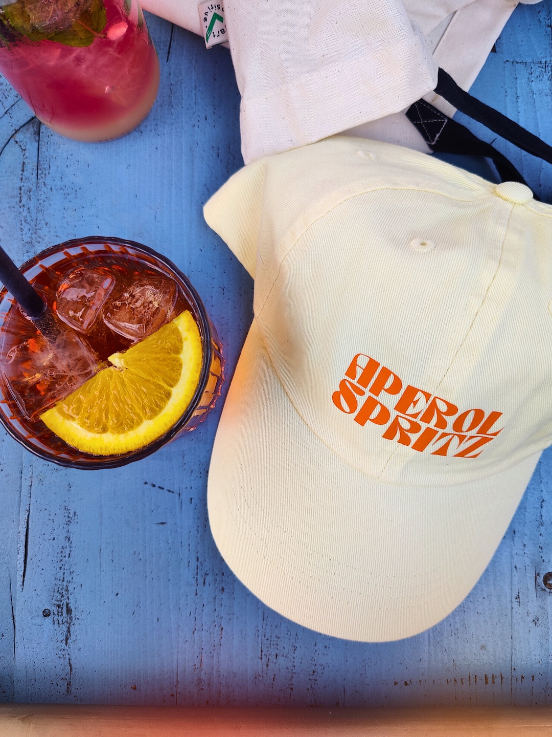 Aperol Spritz Mom & Dad Hat Retro Vintage Kappe Cap Holy Aperoli Aperol ...