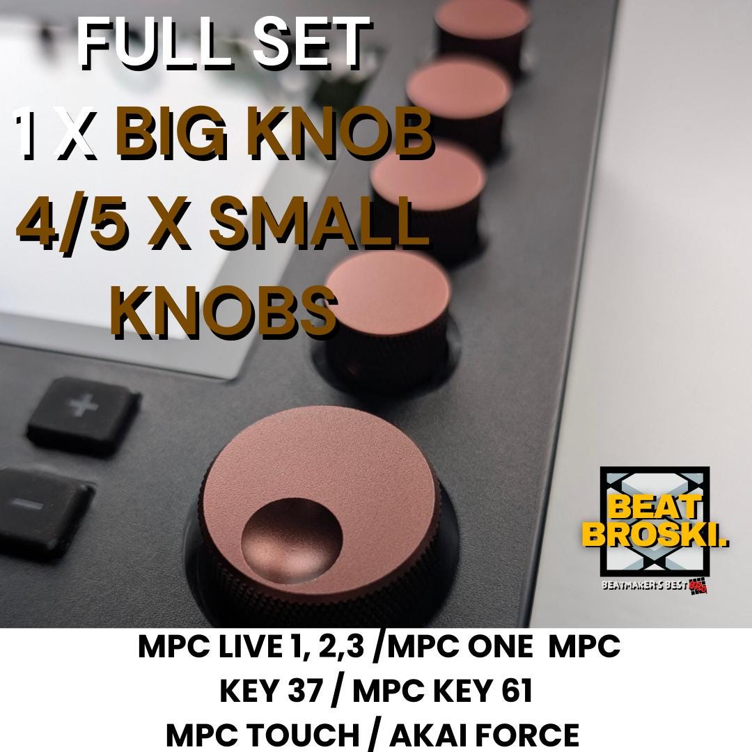 Pełny Zestaw Gałek Do MPC Knob MPC LIVE 1 / 2 / 3/ One / Force / Key 37 ...