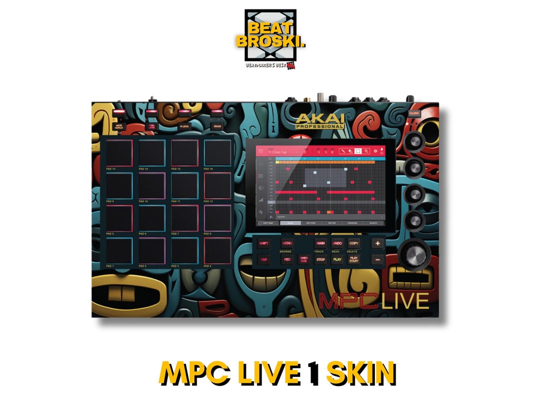 AKAI MPC LIVE Skin Customize Your Mpc Live! - Etsy