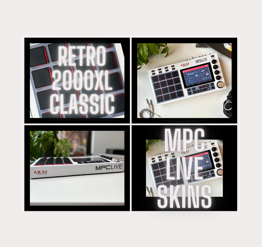 AKAI MPC LIVE Skin Retro Edition Classic 2000 X L White/cream/grey - Etsy