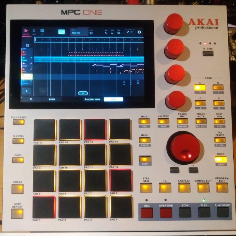 Akai MPC ONE / ONE+ Retro 2000 Xl Skin Customize Your Mpc Faceplate Uv ...