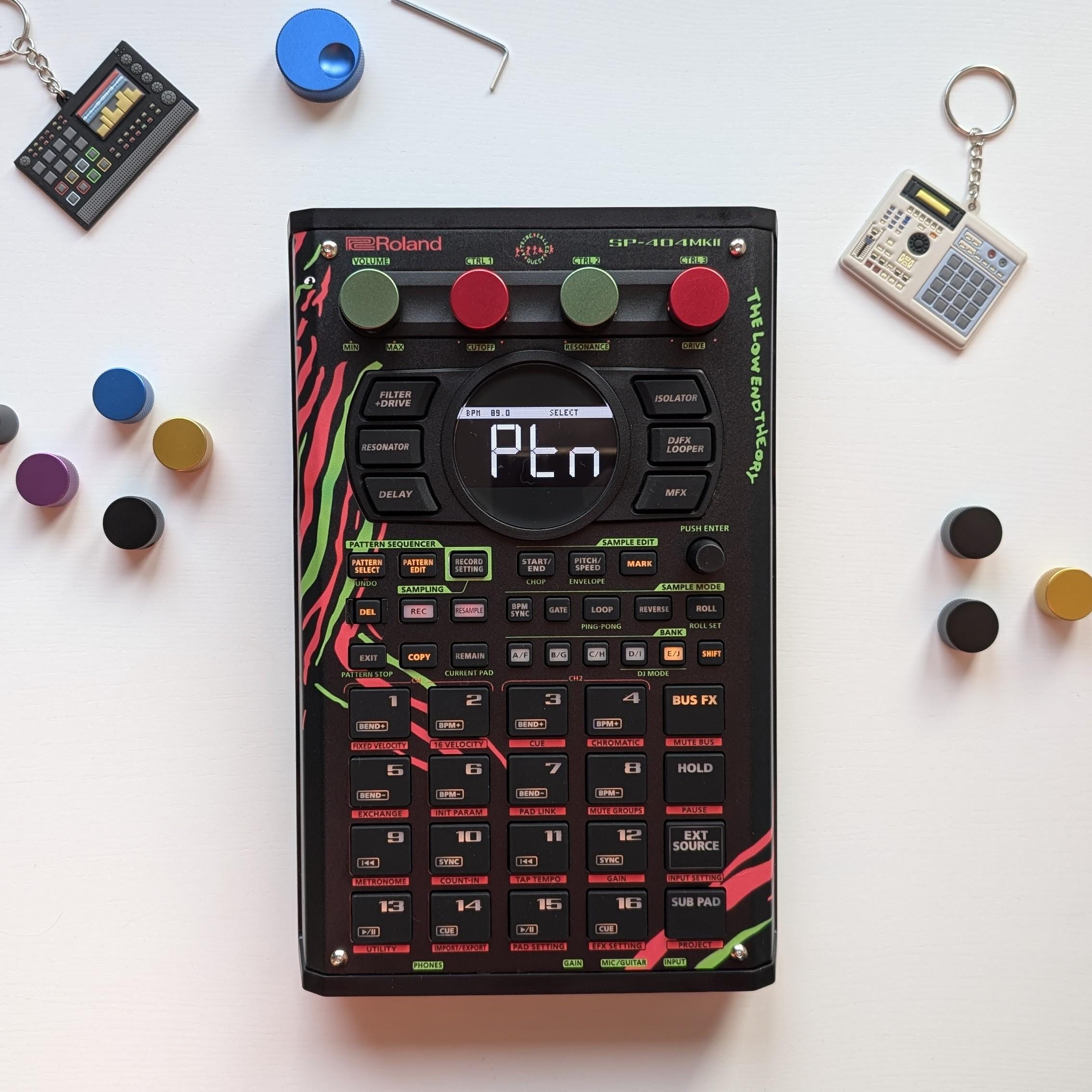 Roland Sp-404 MK2 A Tribe Called Quest SKIN MATT FINISH Pre Cut High ...