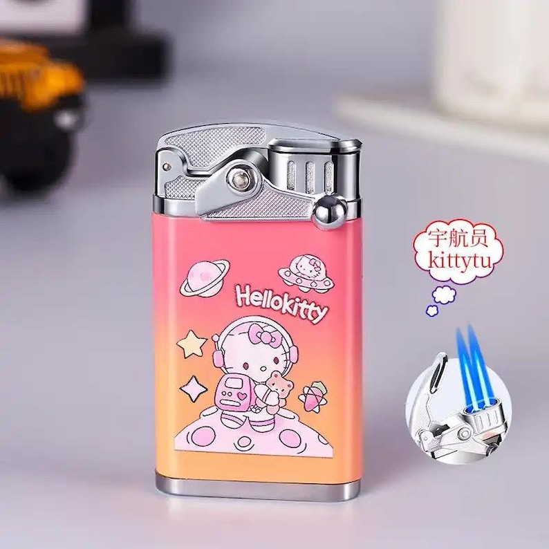 Hello Kitty New Design Cigarette Lighter - Etsy