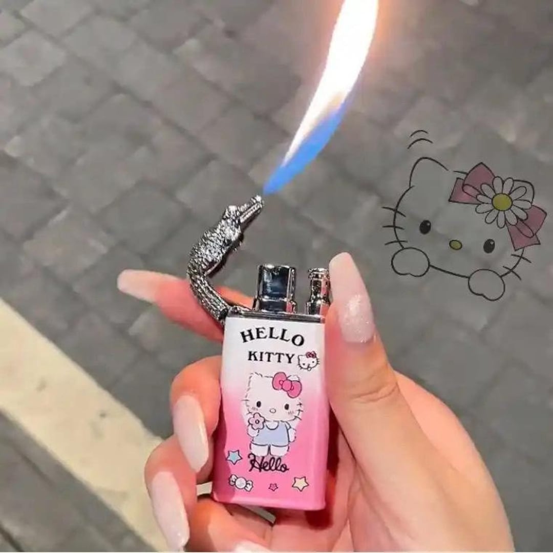 Hello Kitty New Design Cigarette Lighter - Etsy