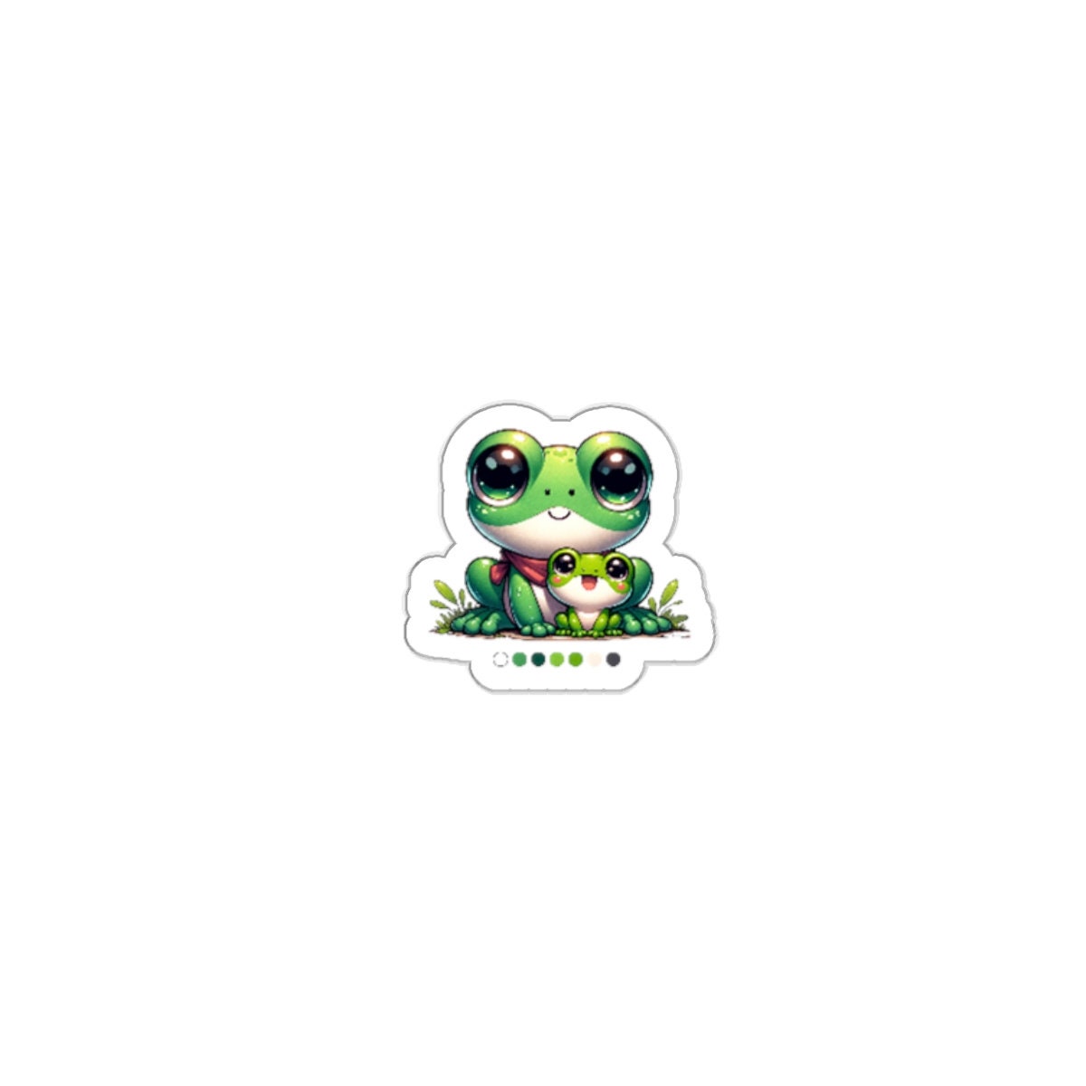 Frog , Fat Frog, Little Frog , Cute Frog, Frog Sticker Pack, Frog Vinyl ...