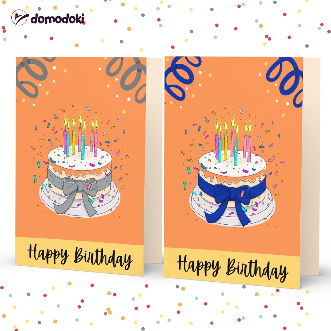 BJJ Gray or Blue Belt Birthday Card, Jiu Jitsu Cake Design, Funny ...