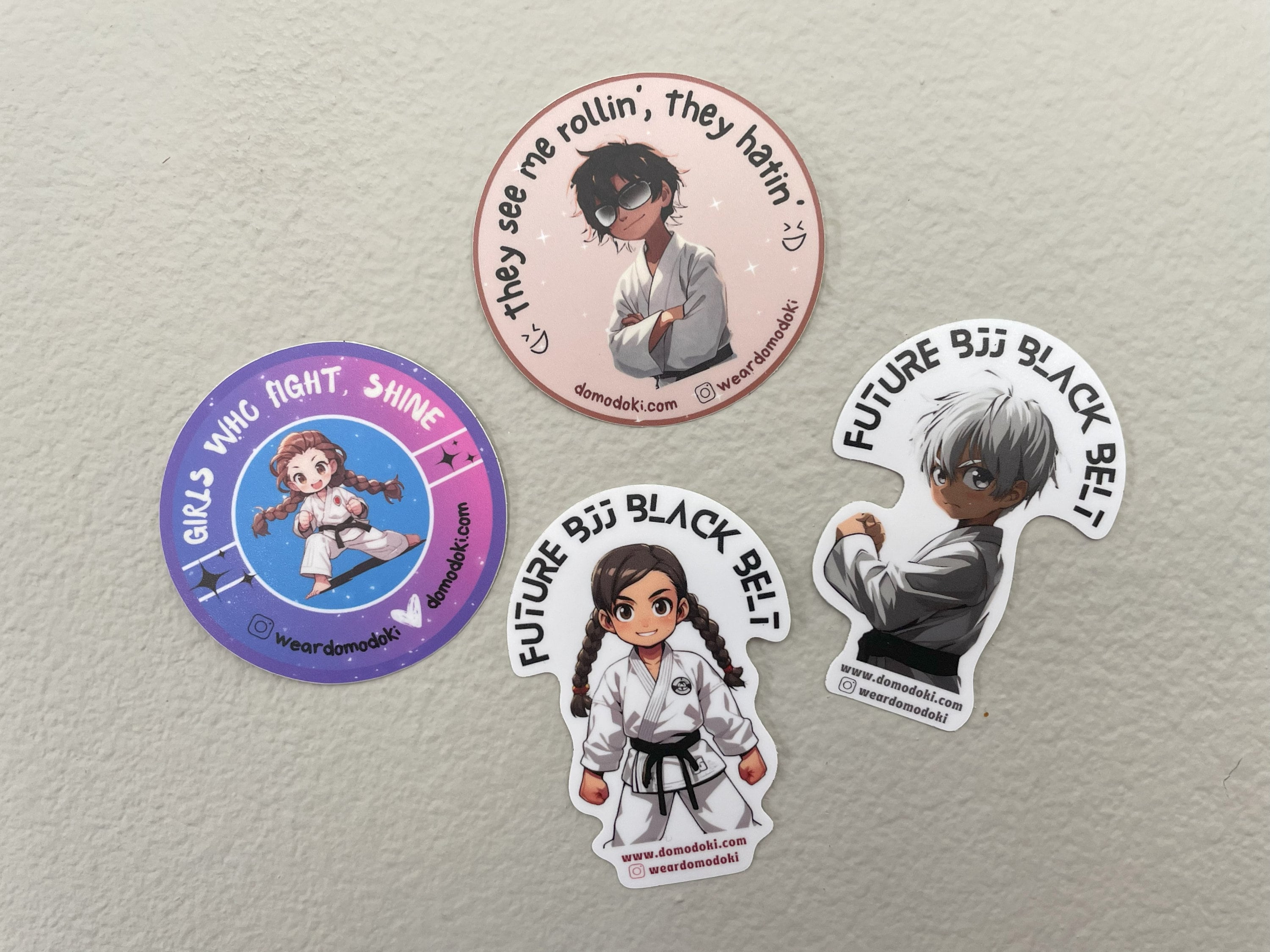 Jiu Jitsu Sticker for Boys Future Black Belt BJJ Vinyl Sticker for ...