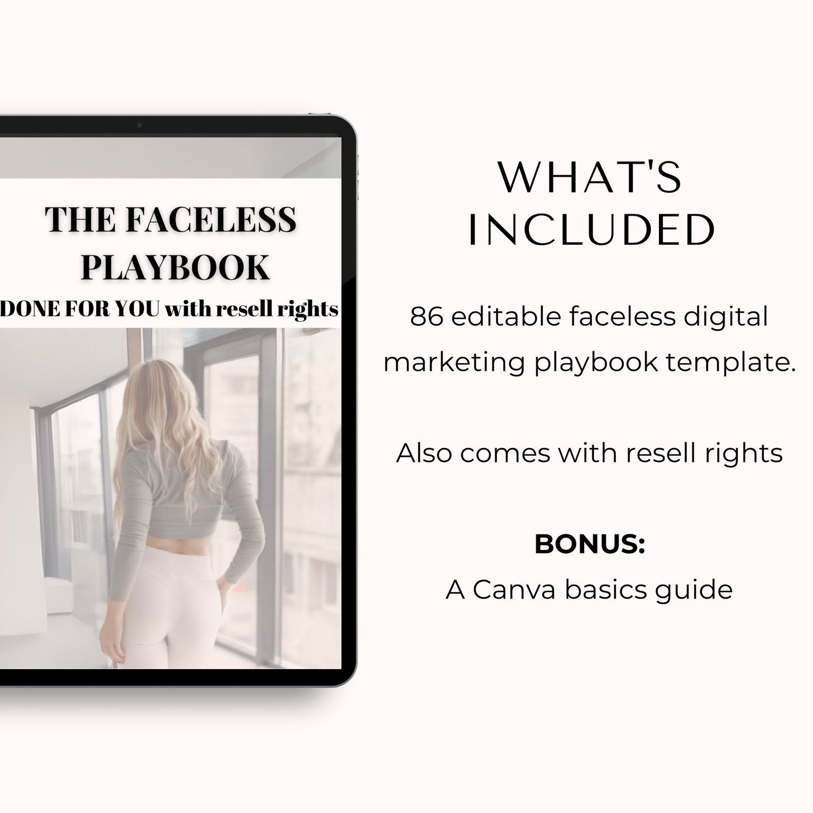 Faceless Digital Marketing Playbook Digital Product Playbook How to ...