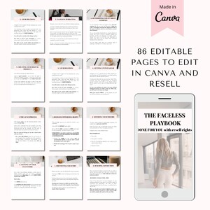 Faceless Digital Marketing Playbook Digital Product Playbook How to ...