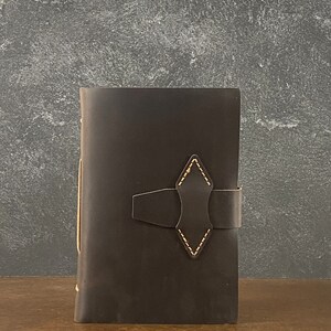 Personalized Leather Journal, Custom Journal With Initials, Handmade ...