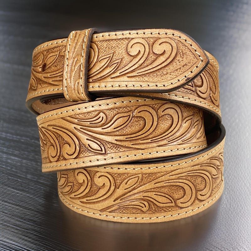 Leather Belt - Etsy