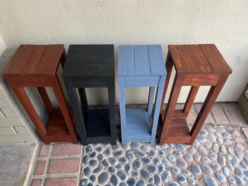 Reclaimed Wood Rustic End Table Entry Table Side Table - Etsy