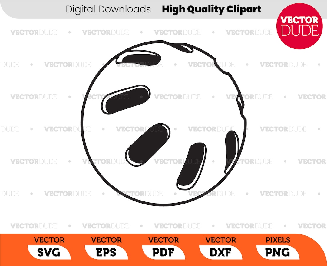 Slotted Toy Ball Black and White High Quality, Vector Clipart [ Svg Eps ...
