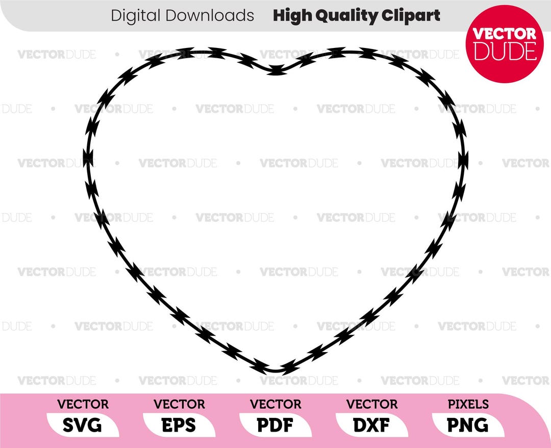 Heart Shaped Razor Wire Concertina Wire Barbed Wire Border for Cutting ...