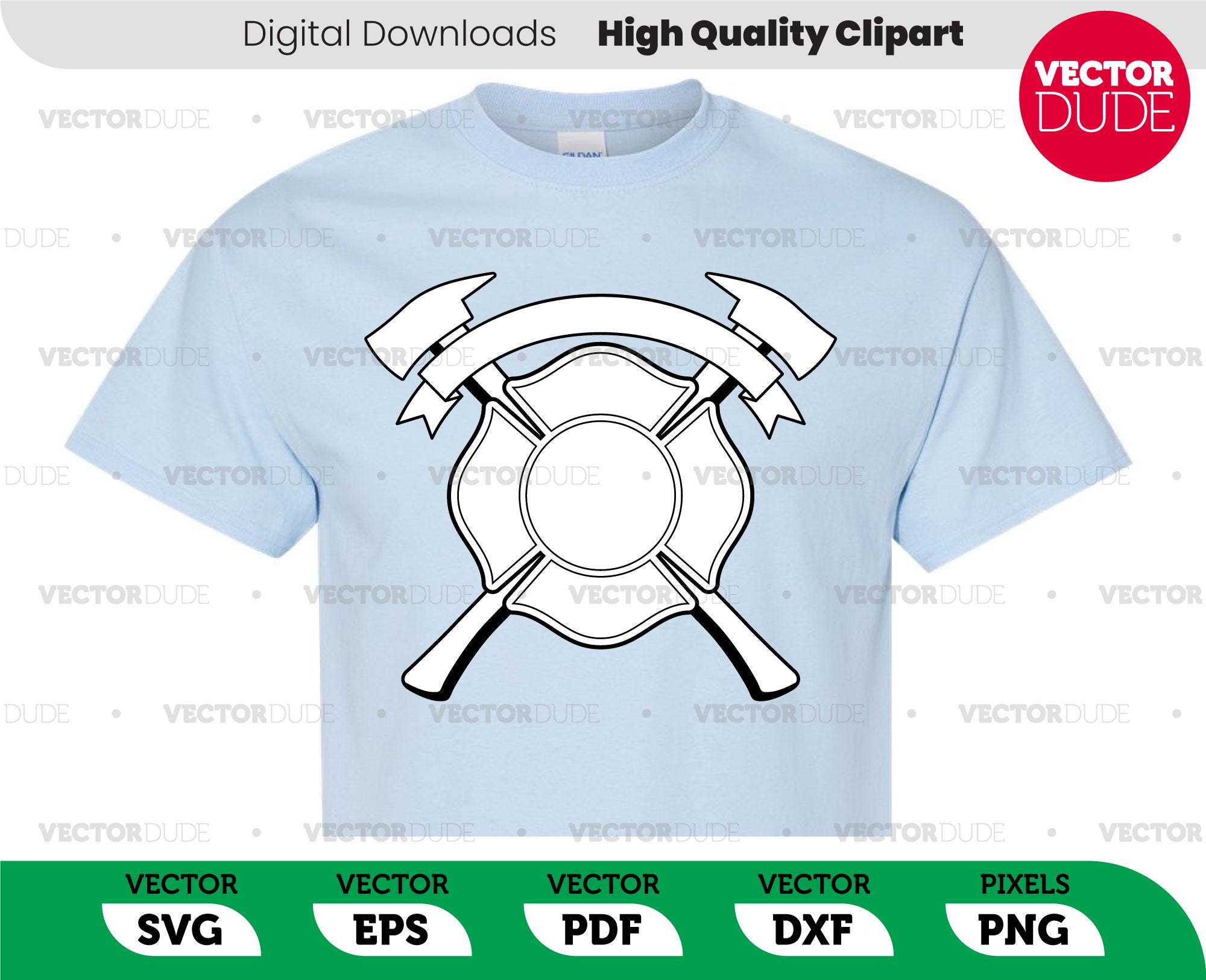 Maltese Cross Template for Fire Department Logos - High Quality, Cricut ...