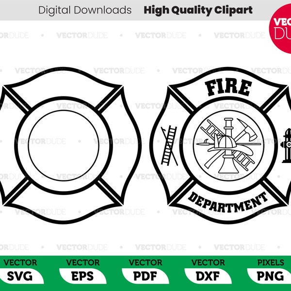 Fire Department Cricut Files - Etsy