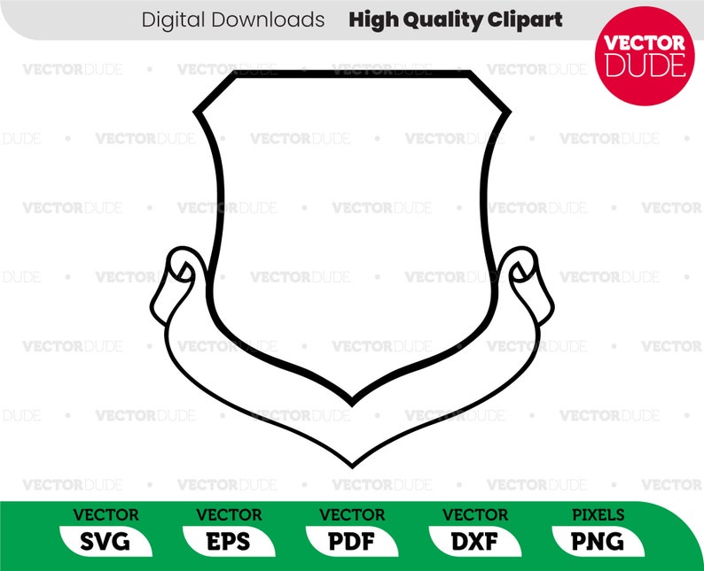 Military Combat Command Shield Silhouette, High Quality, Cricut Cut ...