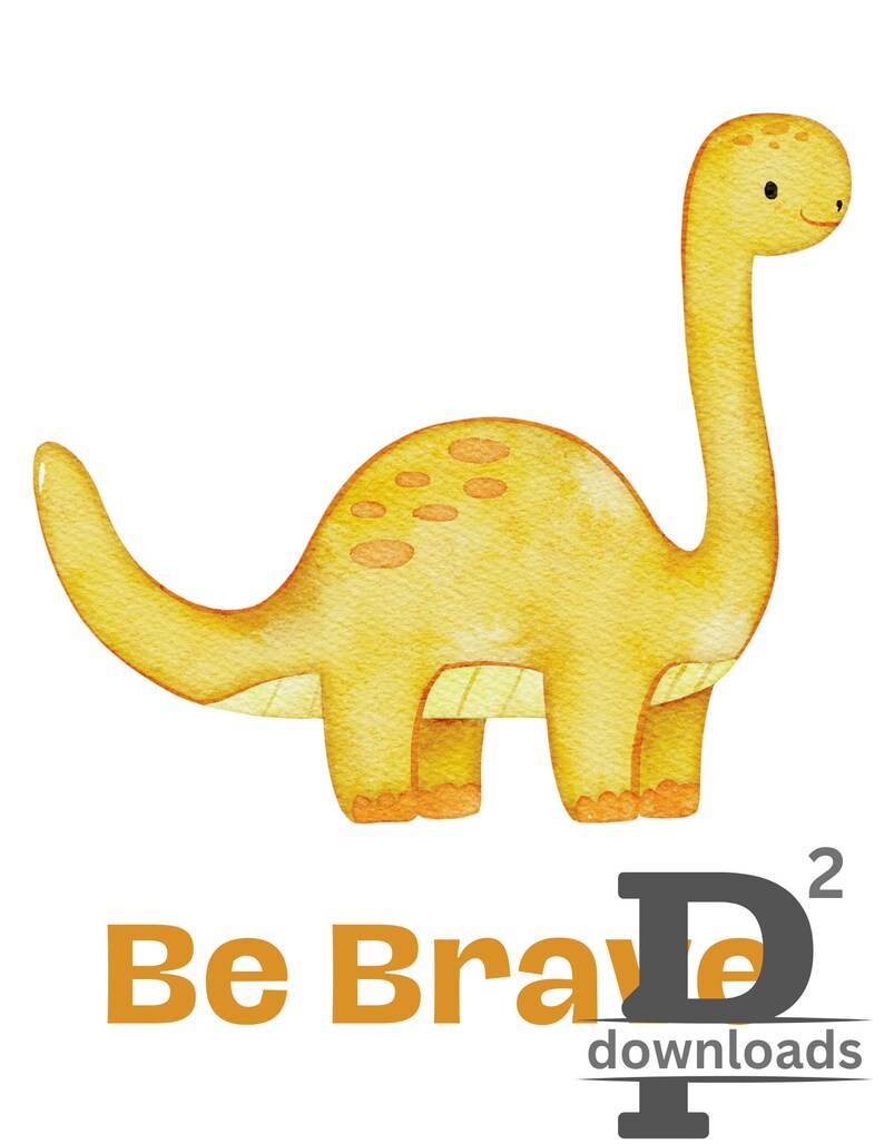 Dinosaur Class Rules Be Brave Be Kind Be Strong Wall Posters Digital ...