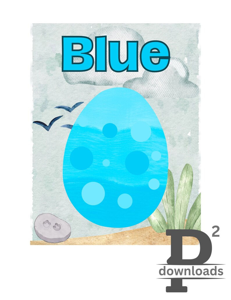 Dinosaur Classroom Theme Color Posters Chart - Etsy