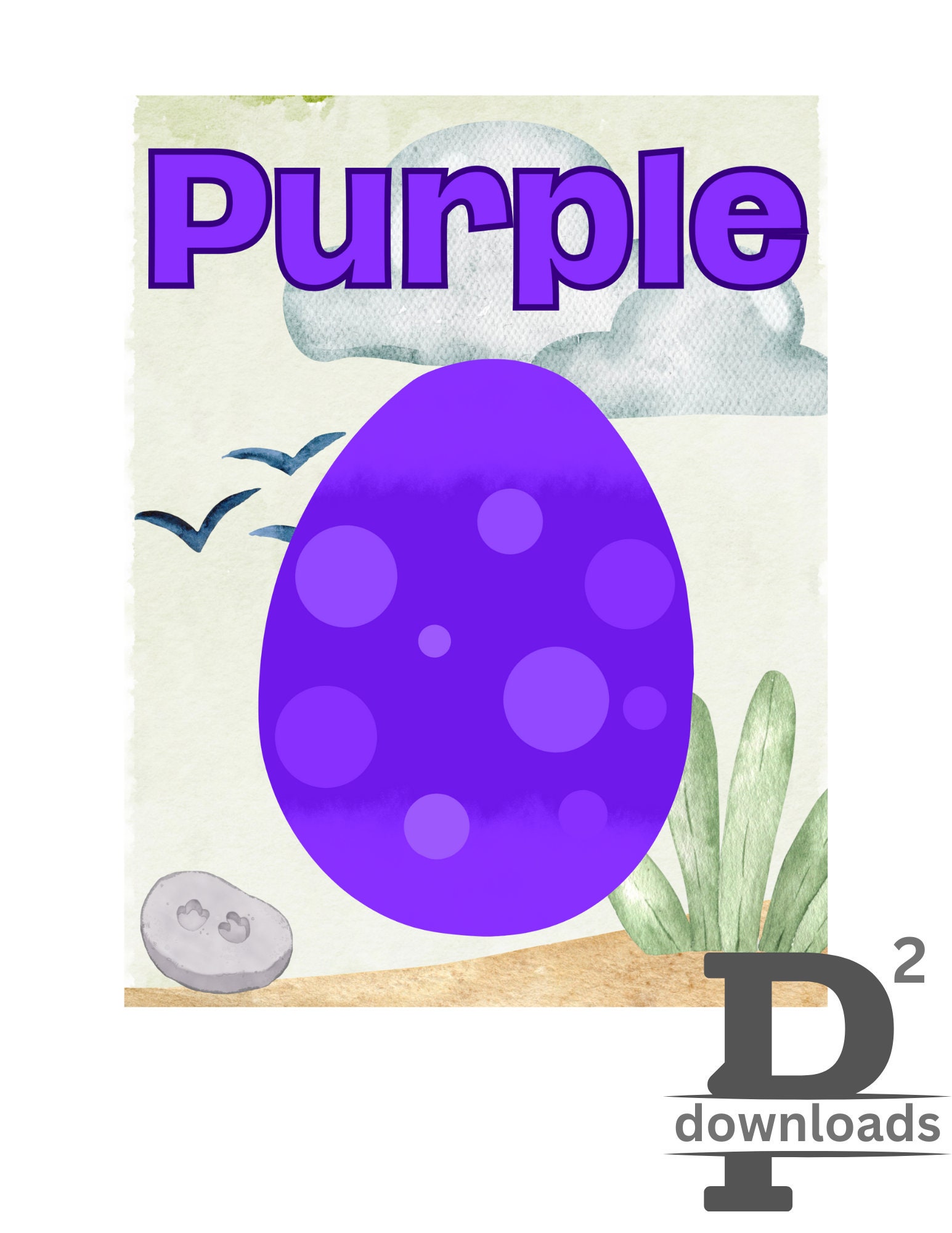 Dinosaur Classroom Theme Color Posters Chart - Etsy