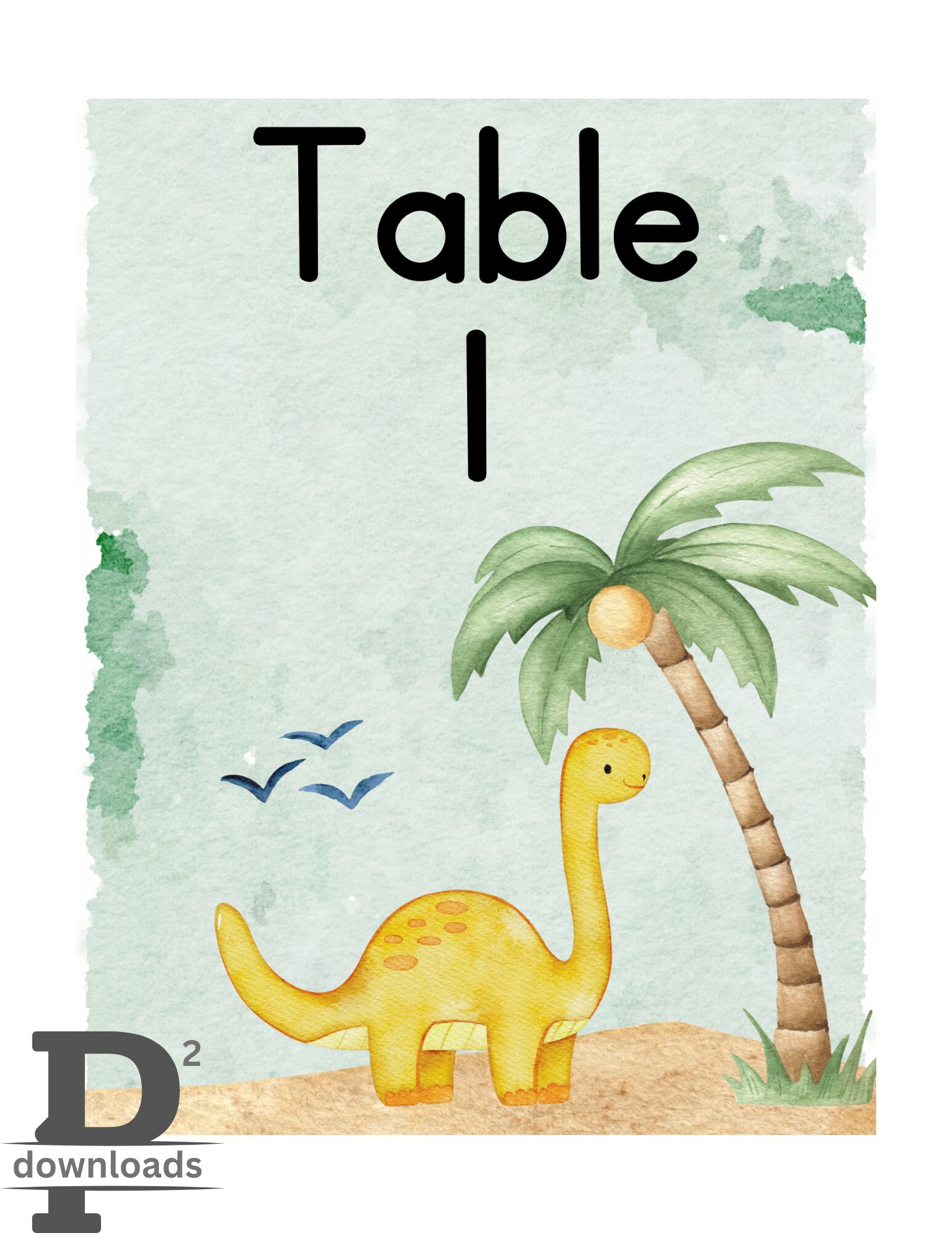 Dinosaur Classroom Table Numbers Classroom Table Numbers - Etsy