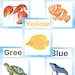 Ocean Theme Classroom Color Wall Chart, Sea Classroom Theme Color Chart ...