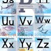 Classroom Ocean Theme ABC Wall Posters, Sea Classroom Theme Posters ...