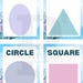 Classroom Ocean Theme Shape Chart, Ocean Shape Chart, Classroom Shape ...