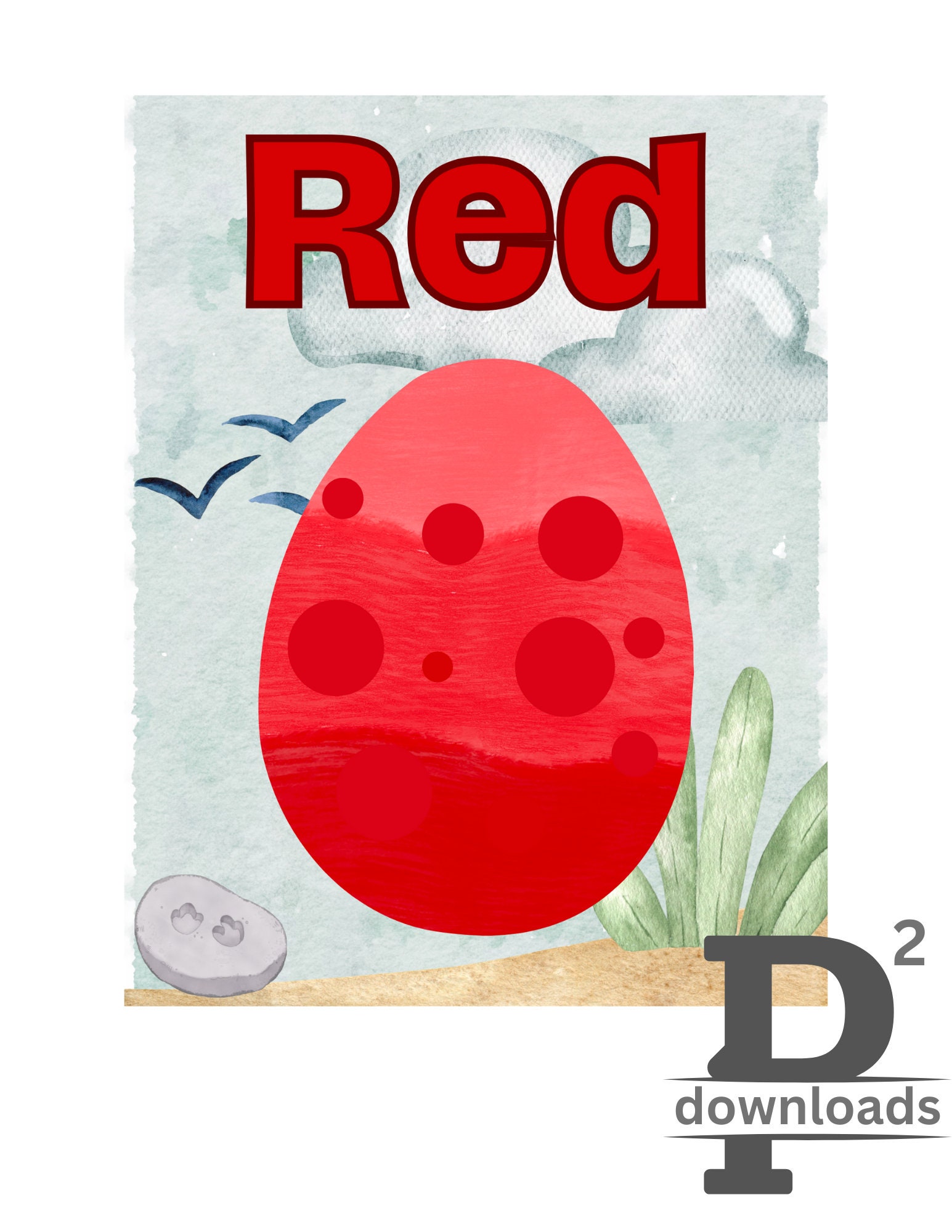 Dinosaur Classroom Theme Color Posters Chart - Etsy