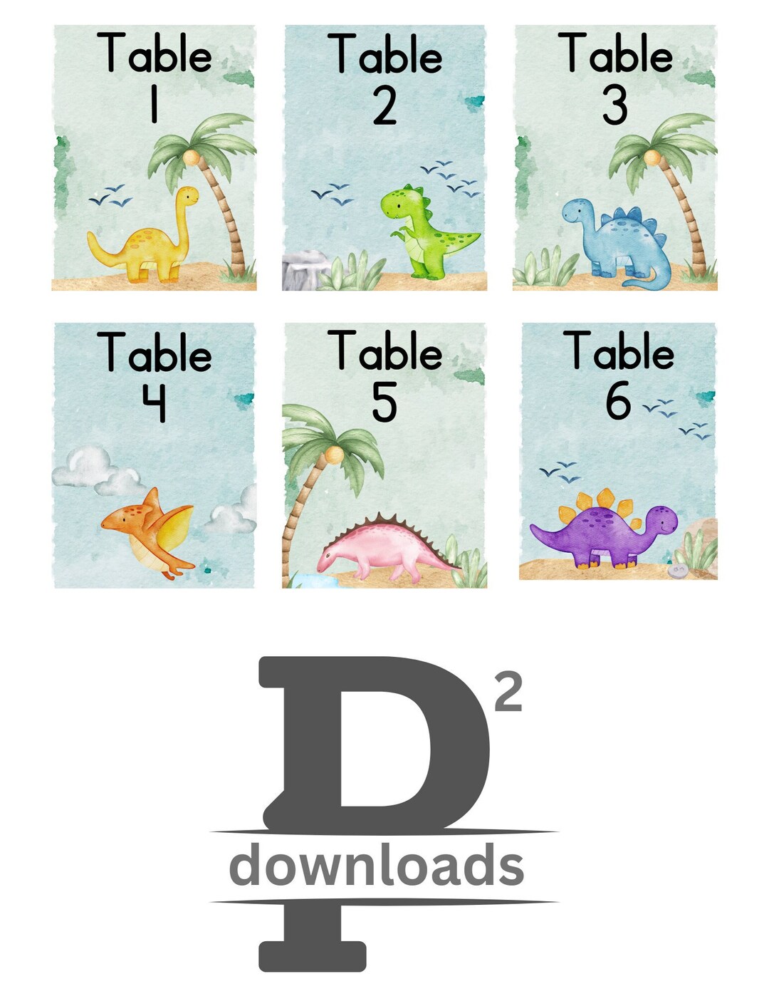 Dinosaur Classroom Table Numbers Classroom Table Numbers - Etsy