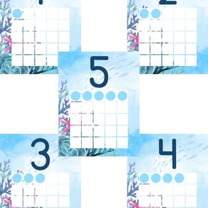 Ocean Theme Classroom Bundle, Ocean Classroom Charts, Ocean Alphabet ...