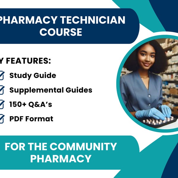 Pharmacy Technician - Etsy