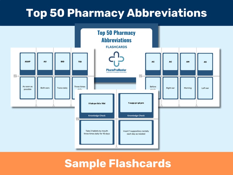 Pharmacy Flashcards Bundle: Drug Categories, Top 200 Drugs, Medical ...