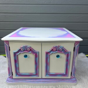 Hand Painted End Table - Etsy