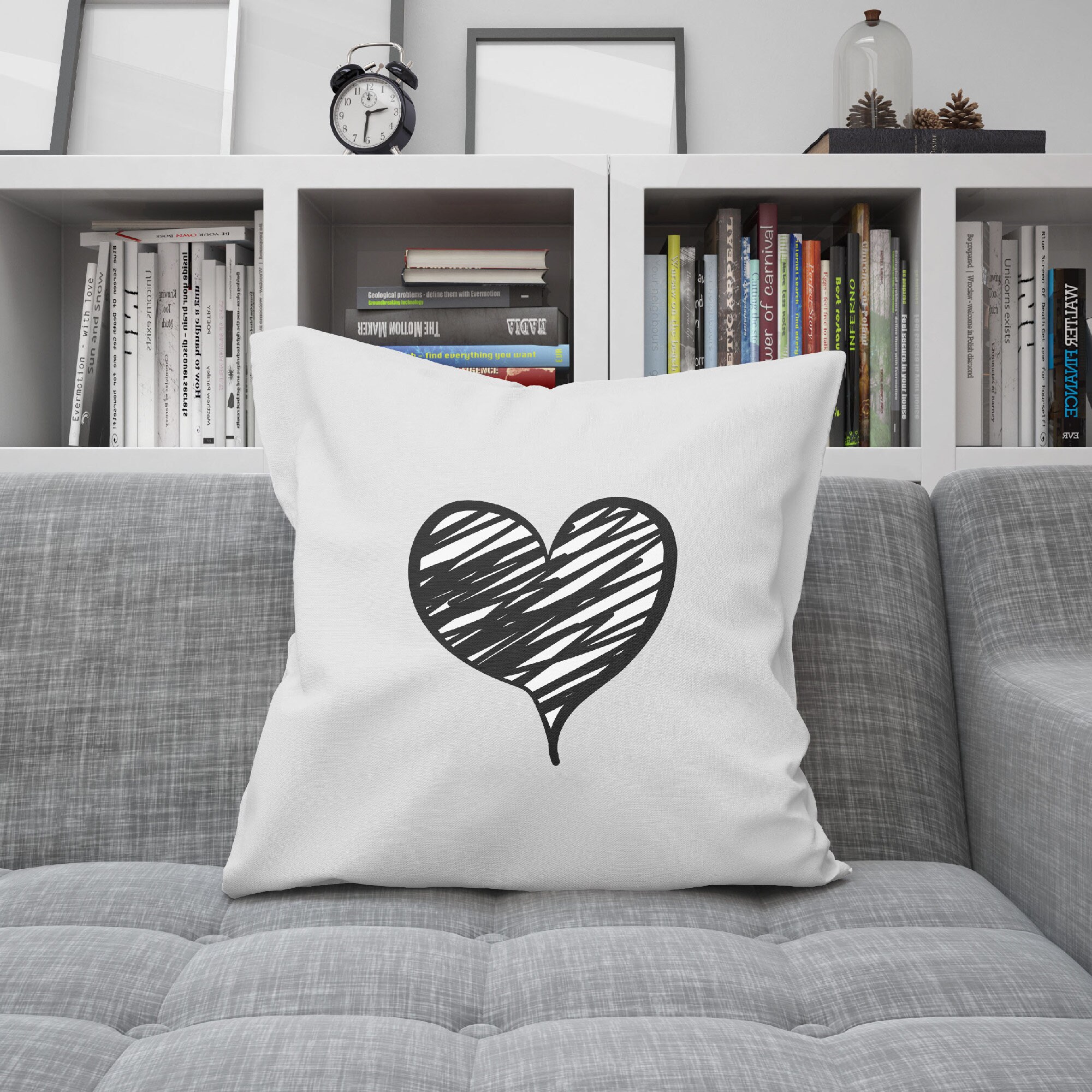 Scratched Hand Drawn Heart, Svg, Eps, Dxf, Png, Jpg - Etsy