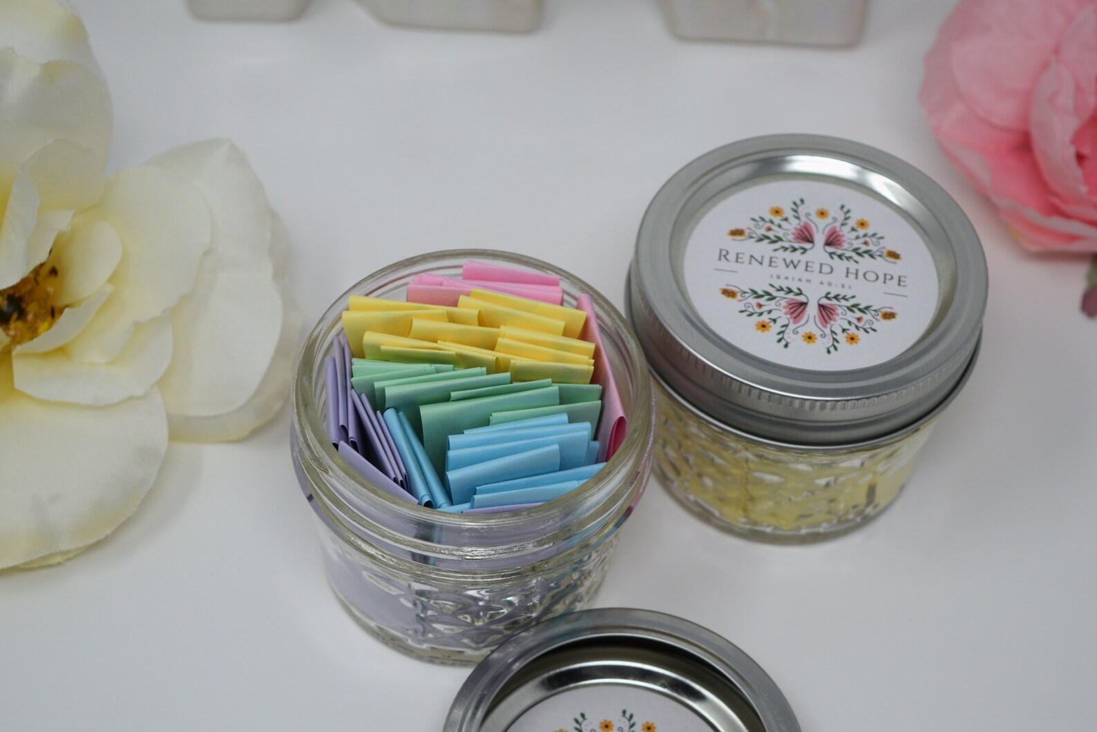 Scripture Jar, Prayer Jar 70 Verses - Daily Guidance - Spiritual Growth ...